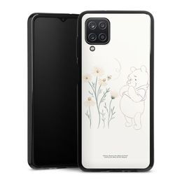 DeinDesign Galaxy A12 Handy Silikon H&uuml;lle Case schwarz Handyh&uuml;lle Disney Winnie The Pooh Bee