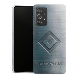 DeinDesign Galaxy A52s 5G Handy Premium Case Smartphone Handyh&uuml;lle Schutzh&uuml;lle matt Hamburger Sv Metallic Look Hsv Premium Case