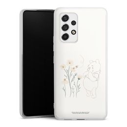 DeinDesign Galaxy A53 5G Handy Silikon H&uuml;lle Case transparent Handyh&uuml;lle Disney Winnie The Pooh Bee Silikon Case