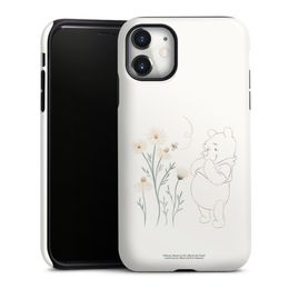 DeinDesign iPhone 11 Handy Panzer Handyh&uuml;lle robuste Outdoor H&uuml;lle Schutzh&uuml;lle gl&auml;nzend Disney Winnie The Pooh Bee Tough Case