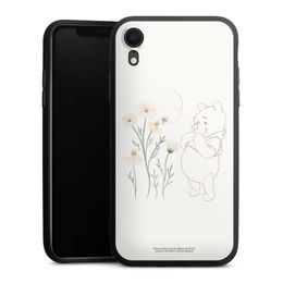 DeinDesign iPhone Xr Handy Premium Silikon H&uuml;lle Handyh&uuml;lle schwarz Case Disney Bee Winnie The Pooh Silikon Premium Case