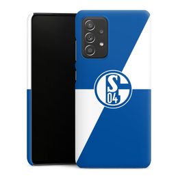 DeinDesign Galaxy A52s 5G Handy Premium Case Smartphone Handyh&uuml;lle Schutzh&uuml;lle matt Official Licensed Product Fc Schalke 04 Bundesliga Premium Case