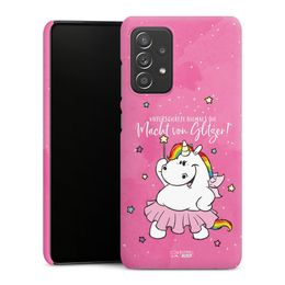DeinDesign Galaxy A52s 5G Handy Premium Case Smartphone Handyh&uuml;lle Schutzh&uuml;lle matt Pummeleinhorn Official Licensed Product Pummel & Friends Premium Case