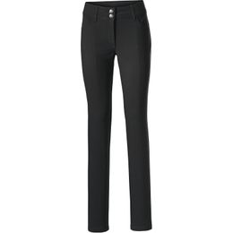Heine Witt Damen R&ouml;hrenhose mit Push-up-Effekt, schwarz, Gr&ouml;&szlig;e 23