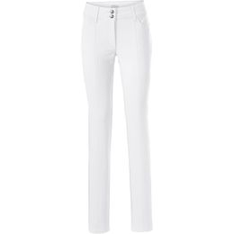 Heine Witt Damen R&ouml;hrenhose mit Push-up-Effekt, wei&szlig;, Gr&ouml;&szlig;e 19