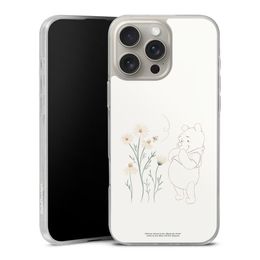 DeinDesign iPhone 16 Pro Max Handy Silikon H&uuml;lle Case transparent Handyh&uuml;lle Disney Bee Winnie The Pooh Silikon Case