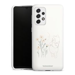 DeinDesign Galaxy A33 5G Handy Silikon H&uuml;lle Case wei&szlig; Handyh&uuml;lle Disney Winnie The Pooh Bee Silikon Case