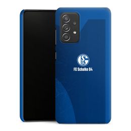 DeinDesign Galaxy A52s 5G Handy Premium Case Smartphone Handyh&uuml;lle Schutzh&uuml;lle matt Bundesliga Official Licensed Product Fc Schalke 04 Premium Case