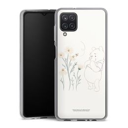 DeinDesign Galaxy A12 Handy Silikon H&uuml;lle Case transparent Handyh&uuml;lle Disney Winnie The Pooh Bee Silikon Case