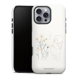 DeinDesign iPhone 16 Pro Max Handy Panzer Handyh&uuml;lle robuste Outdoor H&uuml;lle Schutzh&uuml;lle gl&auml;nzend Disney Bee Winnie The Pooh Tough Case