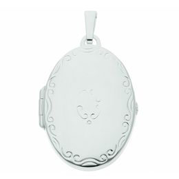 Adelia&acute;s Medallionanh&auml;nger ADELIA&acute;S "Medaillon 925 Silber &ndash; Silberanh&auml;nger", silber, Schmuckanh&auml;nger, Damen, Silber 925 (Sterlingsilber), Silberanh&auml;nger