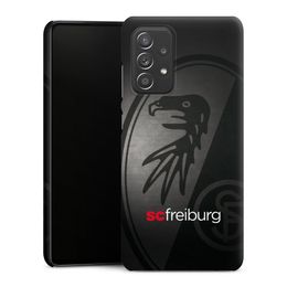DeinDesign Galaxy A52s 5G Handy Premium Case Smartphone Handyh&uuml;lle Schutzh&uuml;lle matt Sc Freiburg Official Licensed Product Metallic Look Premium Case