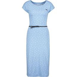 alife and kickin Sommerkleid ALIFE & KICKIN "Damen MelliAK B Sommerkleid, Kleid", Damen, Gr. M, Normalgr&ouml;&szlig;en, gr&uuml;n (fjord melange), 65% Baumwolle, 35% Polyester, Kleider Sommerkleid