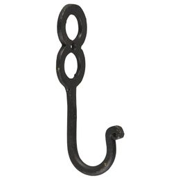 IB Laursen Haken einfach Odense 3,3 x 4,5 x 12 cm, schwarz skandinavische Deko Online Shop