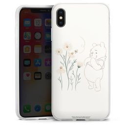 DeinDesign iPhone Xs Max Handy Silikon H&uuml;lle Case transparent Handyh&uuml;lle Disney Bee Winnie The Pooh Silikon Case