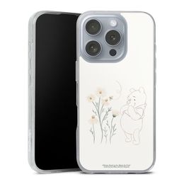 DeinDesign iPhone 16 Pro Handy Silikon H&uuml;lle Case transparent Handyh&uuml;lle Disney Bee Winnie The Pooh Silikon Case
