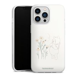 DeinDesign iPhone 13 Pro Handy Silikon H&uuml;lle Case wei&szlig; Handyh&uuml;lle Disney Bee Winnie The Pooh Silikon Case