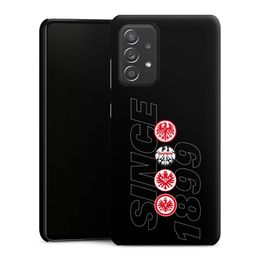 DeinDesign Galaxy A52s 5G Handy Premium Case Smartphone Handyh&uuml;lle Schutzh&uuml;lle matt Logo Eagle Eintracht Frankfurt Premium Case