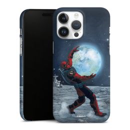 DeinDesign iPhone 14 Pro Max Handy Premium Case Smartphone Handyh&uuml;lle Schutzh&uuml;lle matt Moon Marvel Deadpool Premium Case
