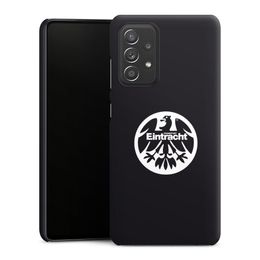 DeinDesign Galaxy A52s 5G Handy Premium Case Smartphone Handyh&uuml;lle Schutzh&uuml;lle matt Logo Eintracht Frankfurt Eagle Premium Case