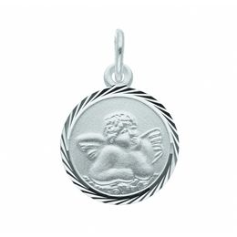 Adelia&acute;s Kettenanh&auml;nger ADELIA&acute;S "Medaille Amor 925 Silber &ndash; Silberanh&auml;nger Amor", silber, Schmuckanh&auml;nger, Damen, Silber 925 (Sterlingsilber), Kettenanh&auml;nger, Silberanh&auml;nger Amor