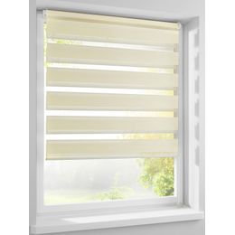HEINE HOME Witt Doppelrollo, sand, Gr&ouml;&szlig;e 150x40 cm