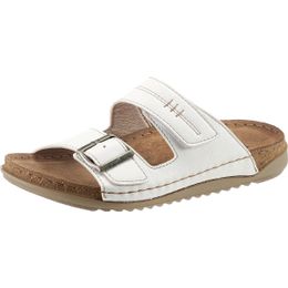 Fischer Damen Pantolette wei&szlig; Gr&ouml;&szlig;e 36