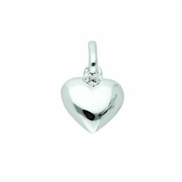 Adelia&acute;s Kettenanh&auml;nger ADELIA&acute;S "Herzanh&auml;nger 925 Silber &ndash; Silberanh&auml;nger Herz", silber, Schmuckanh&auml;nger, Damen, Silber 925 (Sterlingsilber), Kettenanh&auml;nger, Silberanh&auml;nger Herz