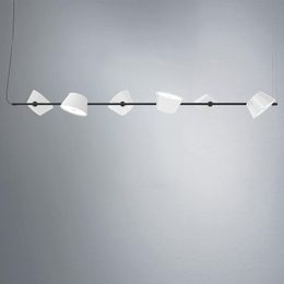 Marset Tam Tam Pendelleuchte, E27, linear, 6-flammig, A633-173 39+A633-130 35#6,