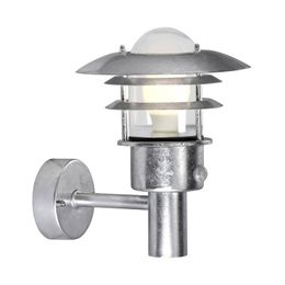 Nordlux L&oslash;nstrup Wandleuchte mit Sensor, E27, 71432031,