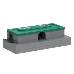 Hansgrohe RainDrain uBox universal Grundk&ouml;rper f&uuml;r Duschrinne, f&uuml;r flache Installation DN 40, 01000180,