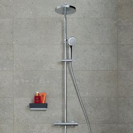 Duravit B.2 Aufputz-Duschsystem mit Thermostat, B24280008010,