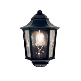 Elstead Lighting Norfolk Half Wandleuchte, E27, NR7-2-BLK, Half