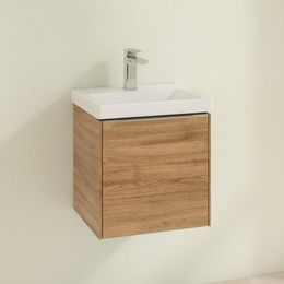 Villeroy & Boch Villeroy & Boch Subway 3.0 Schrank mit G&auml;stebecken, 1 T&uuml;r, 4370FL01+C58100RH,