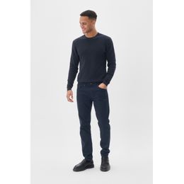 Matinique Strickpullover MAlagoon Gerade Passform navy