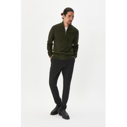 Matinique Strickpullover MAlagoon Gerade Passform dark green
