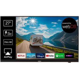 Reflexion LDDX27IBT LED-Smart TV Fernseher mit DVD-Player Full HD 12V / 24V / 240V schwarz 27 Zoll - Fernseher