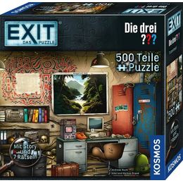Kosmos EXIT - Das Puzzle: Die drei ??? Toteninsel 500 Teile