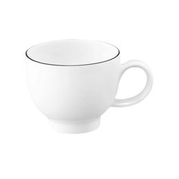 Seltmann Weiden Tasse Lido Black Line wei&szlig; Porzellan &raquo; M&ouml;bel Kraft
