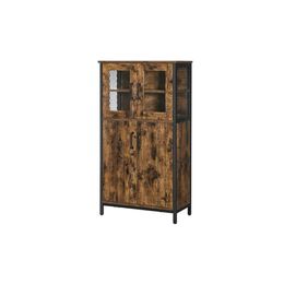 M&ouml;bel Kraft Highboard braun Ma&szlig;e (cm): B: 60 H: 108 &raquo; M&ouml;bel Kraft