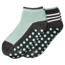 Topolino 2 Paar Jungen Stoppersocken in Sneaker-Form