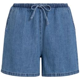 Gina Damen Jeansshorts mit Tunnelzug