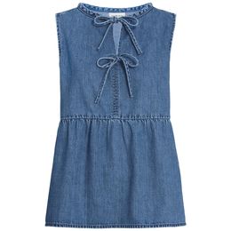 Gina Damen Jeanstop mit Bindeb&auml;ndern
