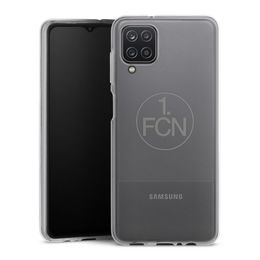 DeinDesign Galaxy A12 Handy Silikon H&uuml;lle Case transparent Handyh&uuml;lle 1. Fc N&uuml;rnberg Transparent 1. Fcn Silikon Case
