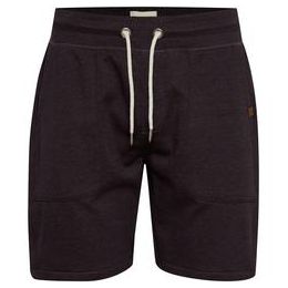 Sweatshorts Blend "BHMulker", Herren, Gr. XL, US-Gr&ouml;&szlig;en, schwarz, Sweatware, 70% Baumwolle, 30% Polyester, unifarben, regular fit kurz, Hosen Sweatshorts, Kurze Hose mit Kontrastkordeln