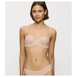 Balconette-BH Triumph "Body Make-Up Essentials", Damen, Gr. 85, Cup A, beige, Microtouch, Obermaterial: 48% Polyamid, 32% Polyester, 11% Elasthan, 9% sonstige Fasern, Basic, BHs Balconette-BH, Stretch-Spitze, Multiway-Tr&auml;ger abnehmbar, weich, feminin
