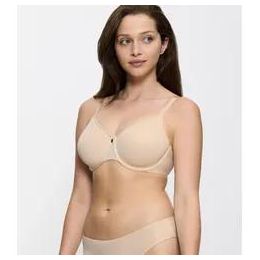 Minimizer-BH Triumph "Body Make-Up Essentials", Damen, Gr. 90, Cup E, beige, Microtouch, Obermaterial: 66% Polyester, 25% Polyamid, 9% Elasthan, Basic, BHs Minimizer-BH, reduziert optisch um eine Cup-Gr&ouml;&szlig;e, seidig weich, Microfaser