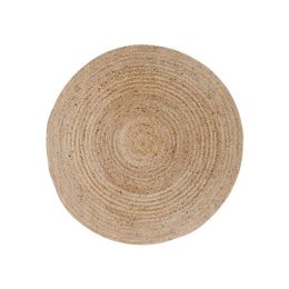 Outdoorteppich, Beigebraun, Textil, rund, pflegeleicht, strapazierf&auml;hig, Teppiche & B&ouml;den, Teppiche, Outdoorteppiche
