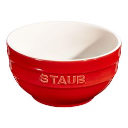 Staub Ceramique Sch&uuml;ssel 14 cm, rund, Kirsch-Rot, Keramik
