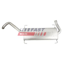 Fast Endschalld&auml;mpfer ft84127 hinten f&uuml;r Fiat Citro&euml;n